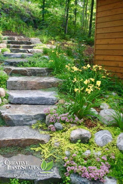 Natural Stone Pathways – Creative Landscapes